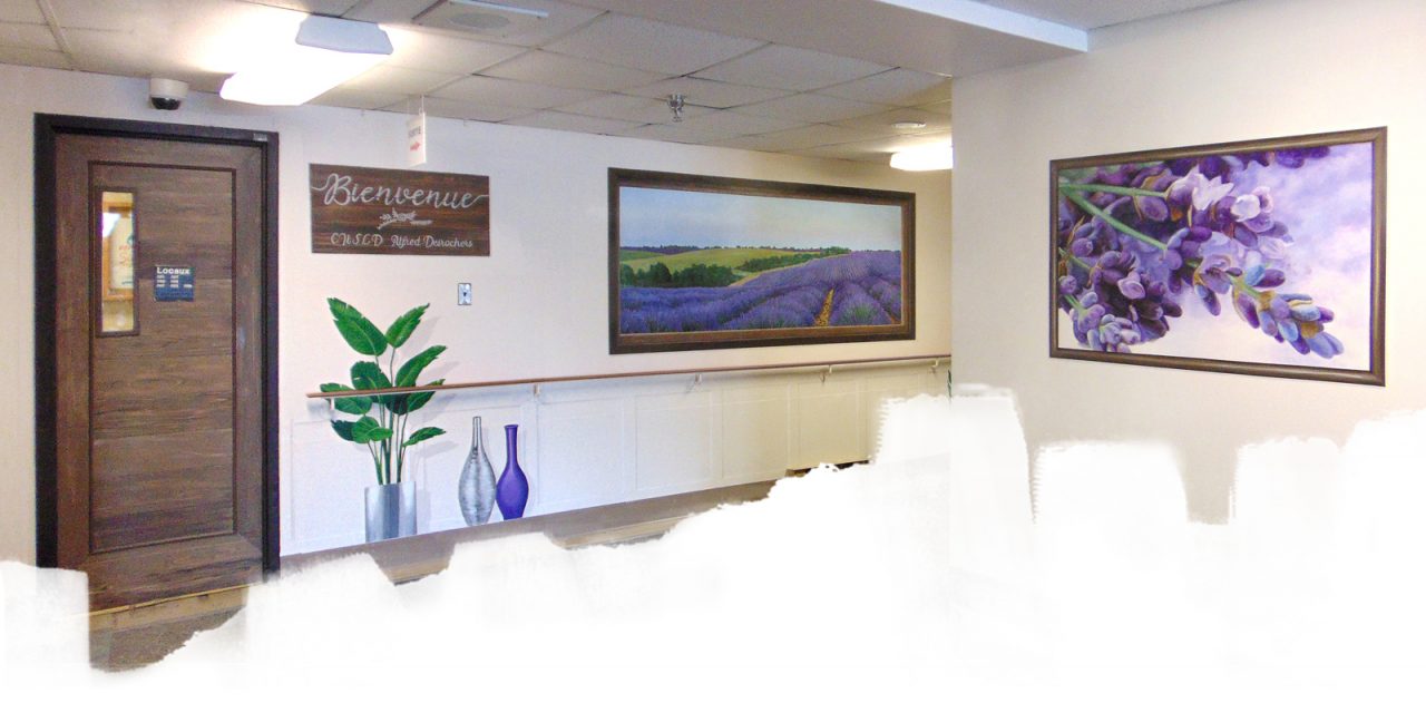 Murales thérapeutiques | gériatrie et pédiatrie | MUR MURA